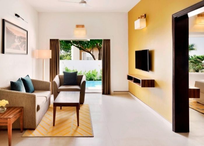 1 Bedroom Suite, 1 King, Bathrooms: 2, Pool view, Balcony, Plunge pool